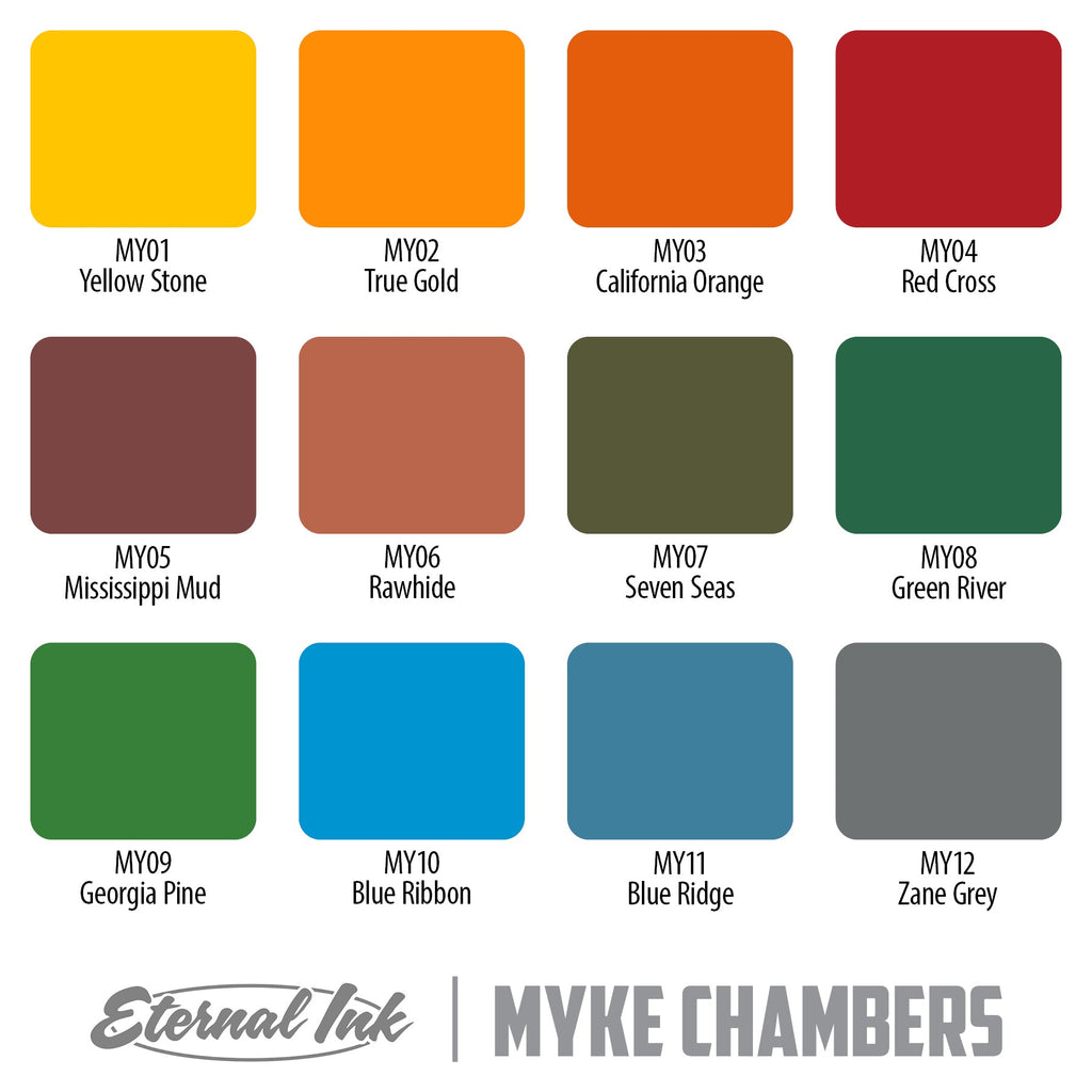 Eternal Ink: Myke Chambers Signature Series Set – Liberty® Tattoo Supply