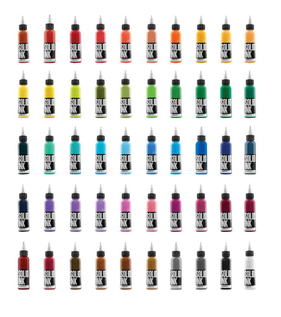 Solid Tattoo Ink – Liberty® Tattoo Supply